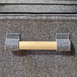 Felt Storage Bin, Felt Boxes Fit Into Ikea Expedit and Kallax, Felt ...