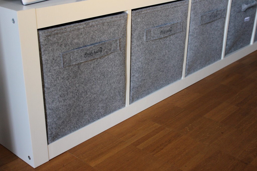 Felt Storage Bin Fits Into Many Shelves and Perfect Into Expedit and ...