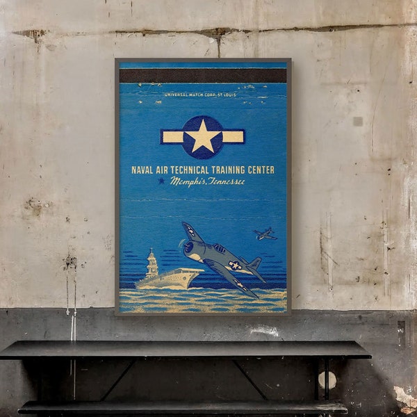 Navy Poster - Etsy