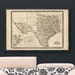 Map of Texas 1862, Vintage Texas Map Reprint 7 Large/xl Sizes up to ...