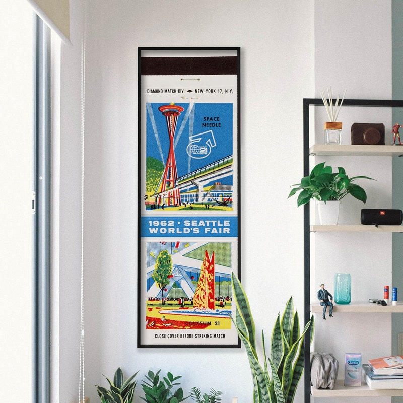 Seattle Poster - Etsy