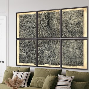 1894 Colorado Map Reprint, Old Colorado Map Reprint, in 7 Sizes up to ...