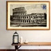 Roman Colosseum Postcard Art Reprint C. 1921 - Italian Travel Postcard ...
