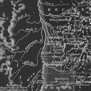1862 Johnson's Map of Minnesota and Dakota Territory Map Reprint - 3 ...
