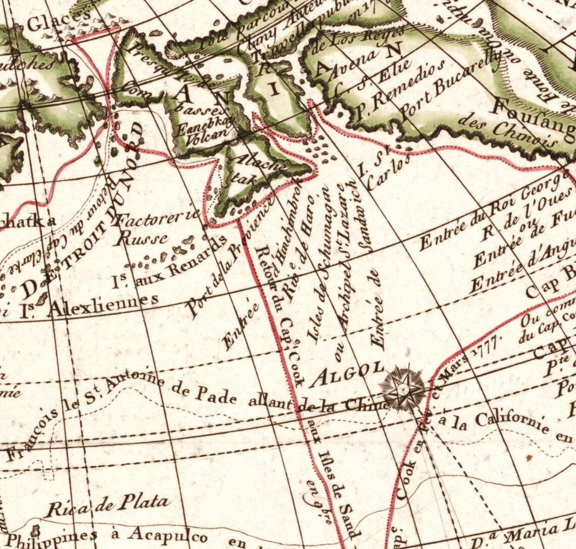 1782 World Map Vintage Vertical Reprint Map of the World in | Etsy
