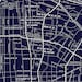 1940s Los Angeles Map Reprint Mid-century LA Map Reprint on - Etsy