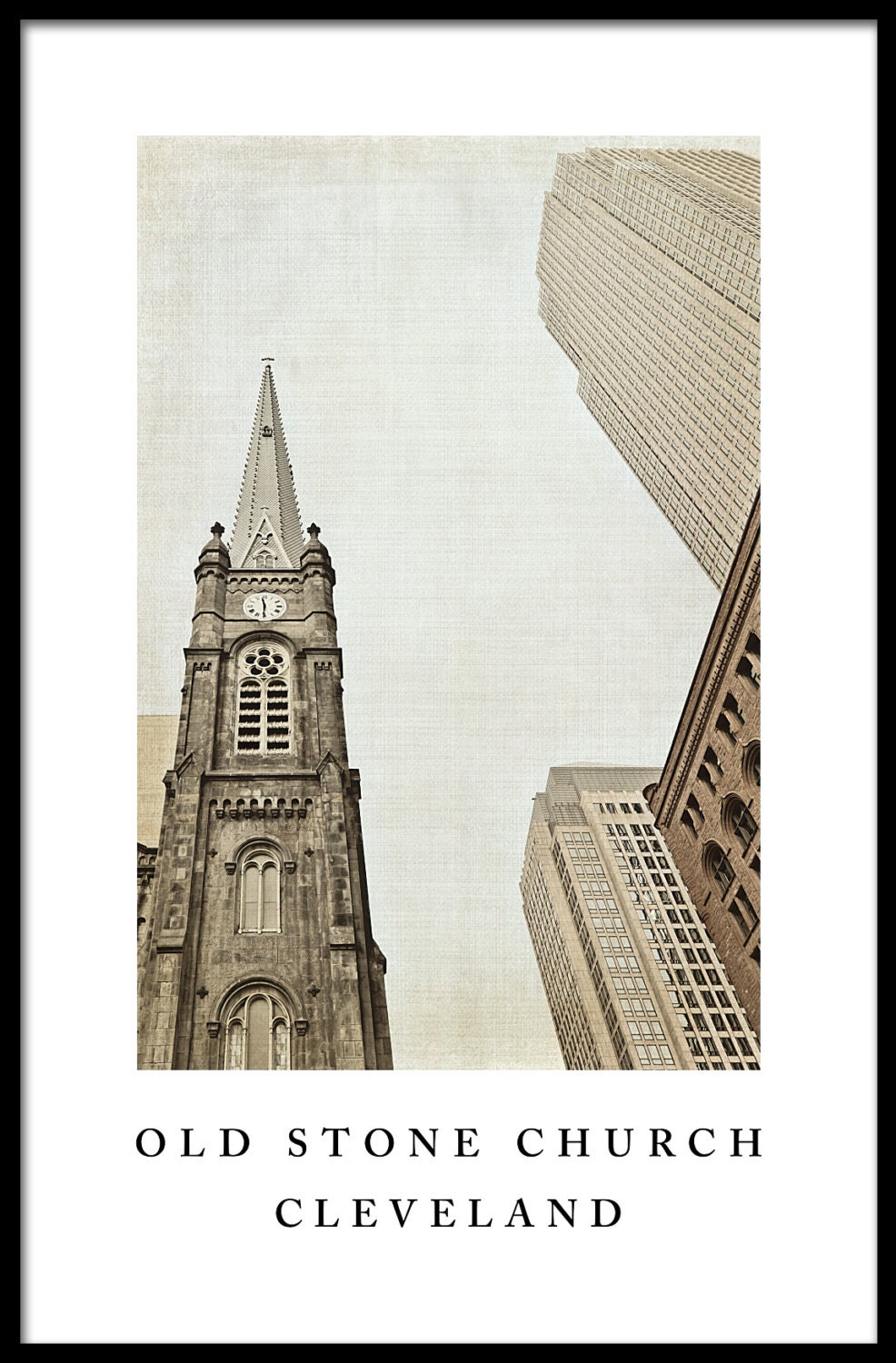 Cleveland Cityscape Views Set of 4,fine Art Photography, Home and ...