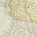 1887 North America Map Reprint Vintage North America Map - Etsy