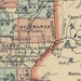 1862 Johnson's Map of Minnesota and Dakota Territory Map Reprint - 3 ...
