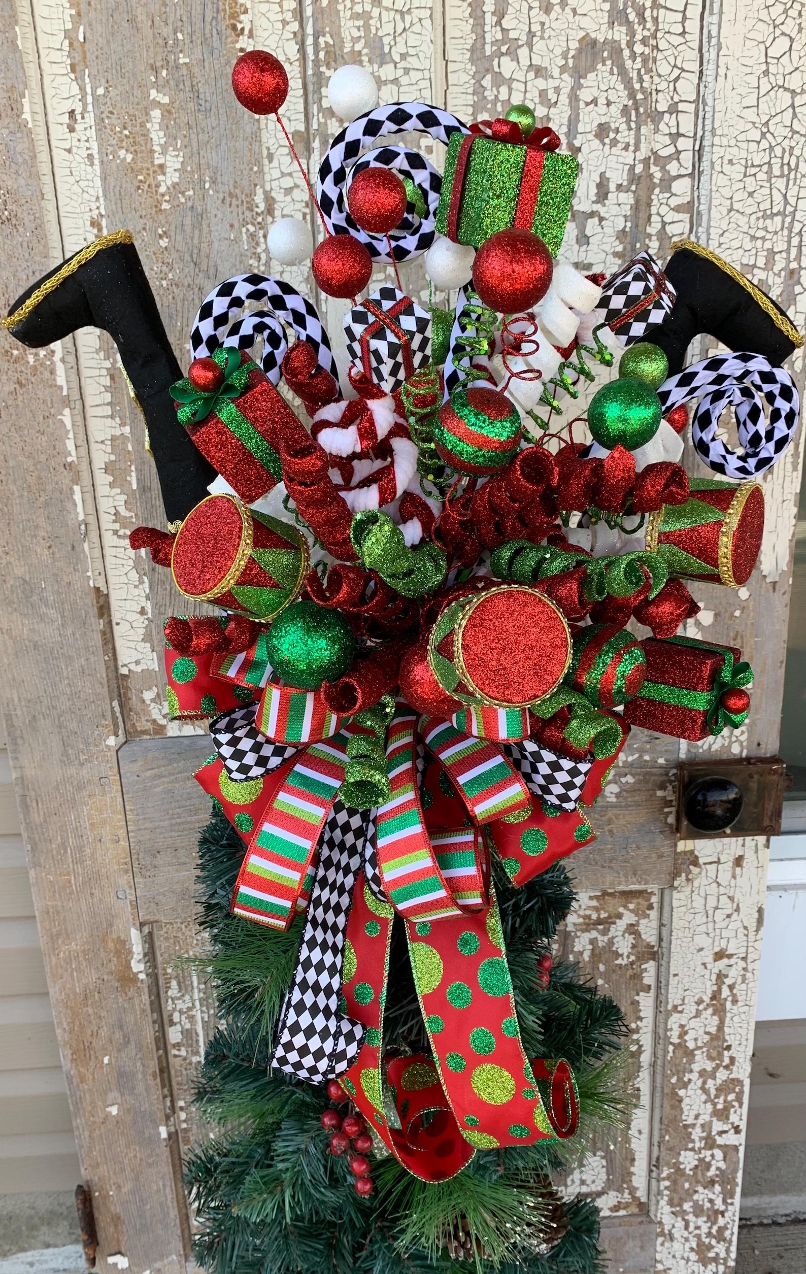 Christmas Nutcracker Tree Topper Christmas Tree Topper Christmas Tree ...