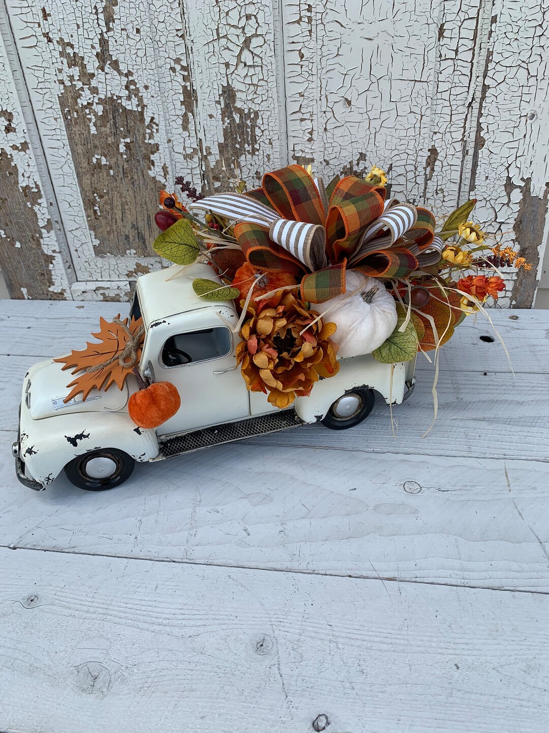 Fall Truck Centerpiece Fall Truck Décor Fall Table Decor Fall - Etsy