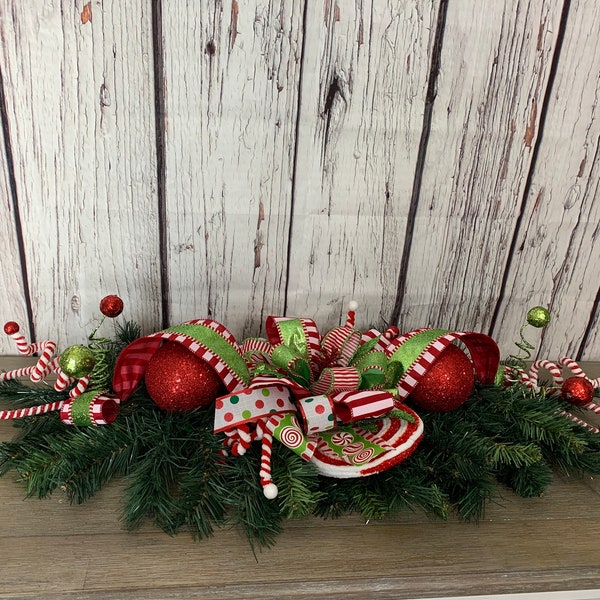Christmas Centerpiece for Table - Etsy