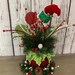 Christmas Elf Centerpiece Christmas Table Decor Centerpiece Christmas ...