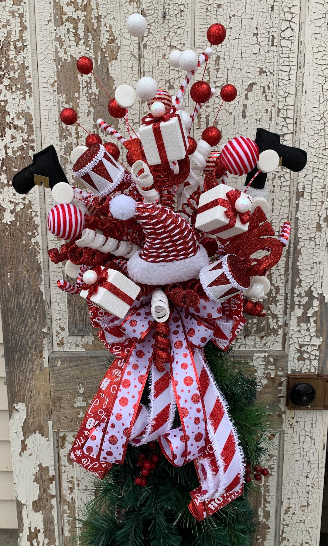 Christmas Tree Topper Santa Christmas Tree Topper Christmas Tree Decor ...