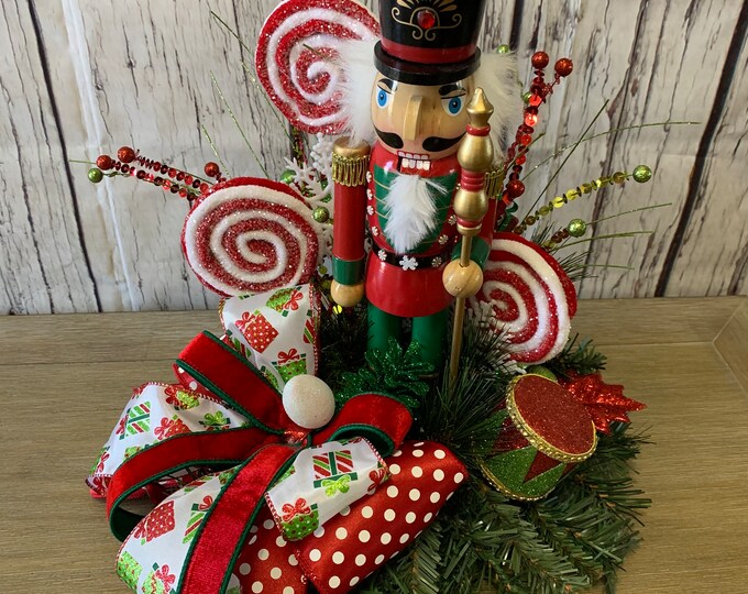 Christmas Nutcracker Centerpiece Christmas Nutcracker Table Décor ...