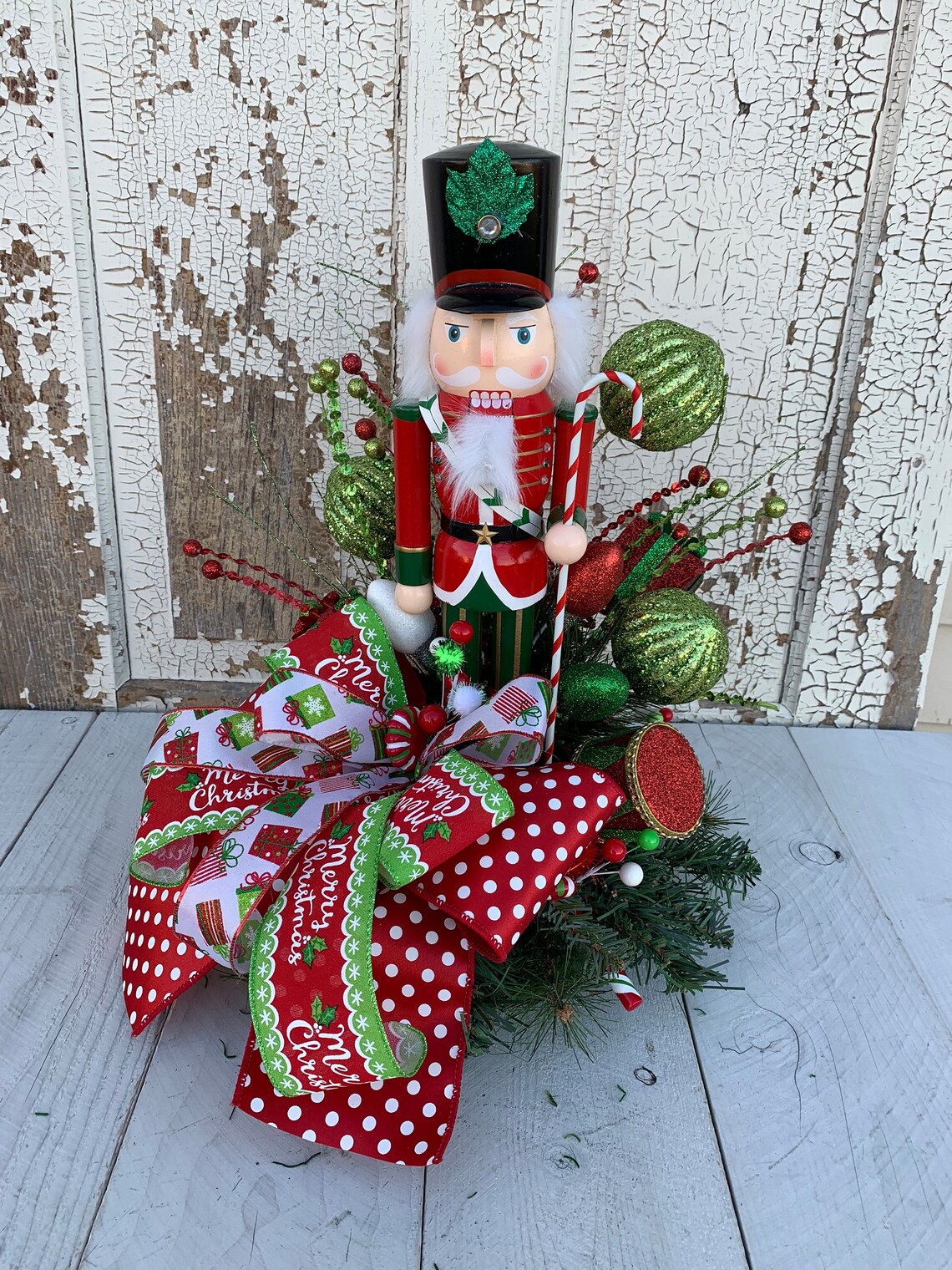 Christmas Nutcracker Centerpiece Christmas Nutcracker Table - Etsy