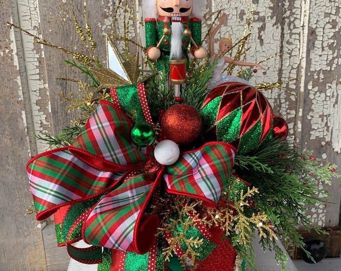 Whimsical Christmas Drum Centerpiece: Nutcracker Table Decor - Etsy