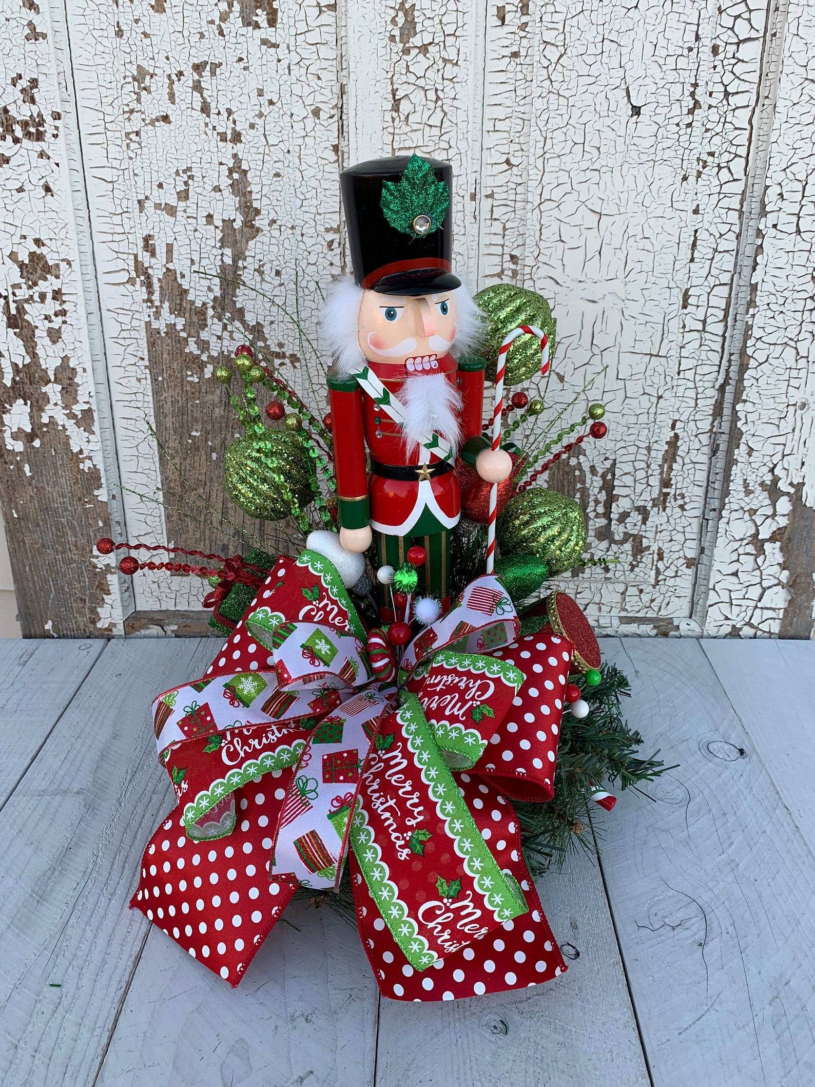 Christmas Nutcracker Centerpiece Christmas Nutcracker Table - Etsy