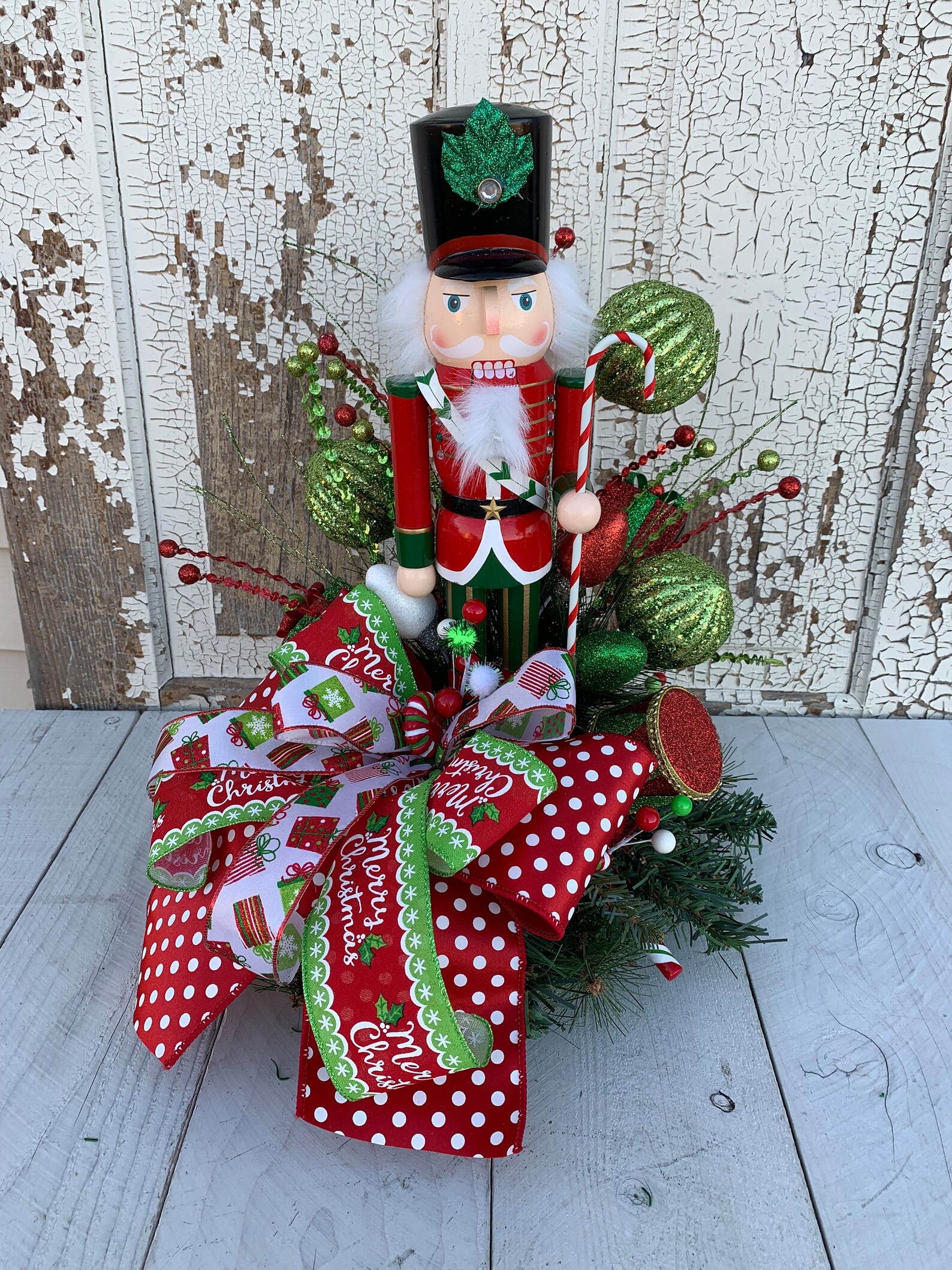 Christmas Nutcracker Centerpiece Christmas Nutcracker Table - Etsy