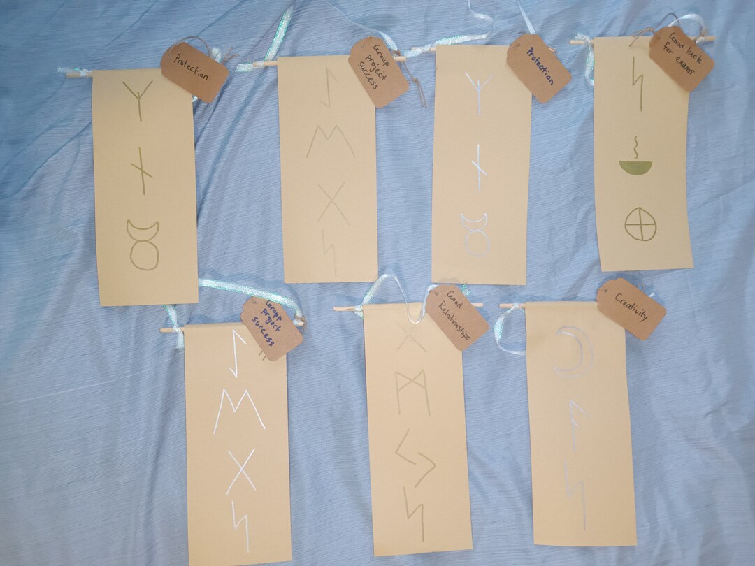Handmade Spell Banners -can Be Customizable - Etsy