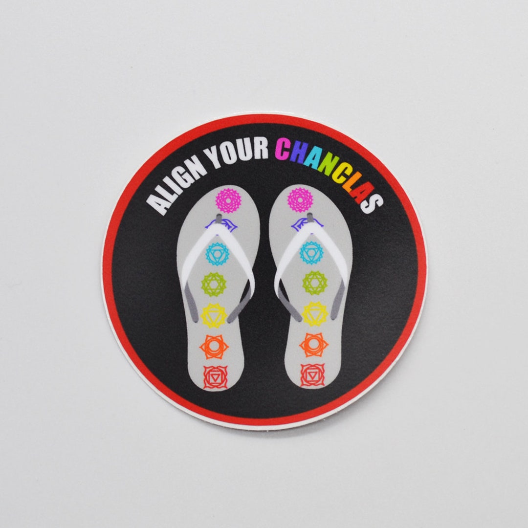 Align Your Chanclas - Sticker - Etsy