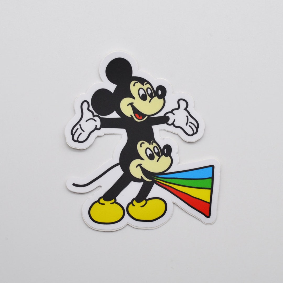 Mutant Mickey - Sticker - Etsy