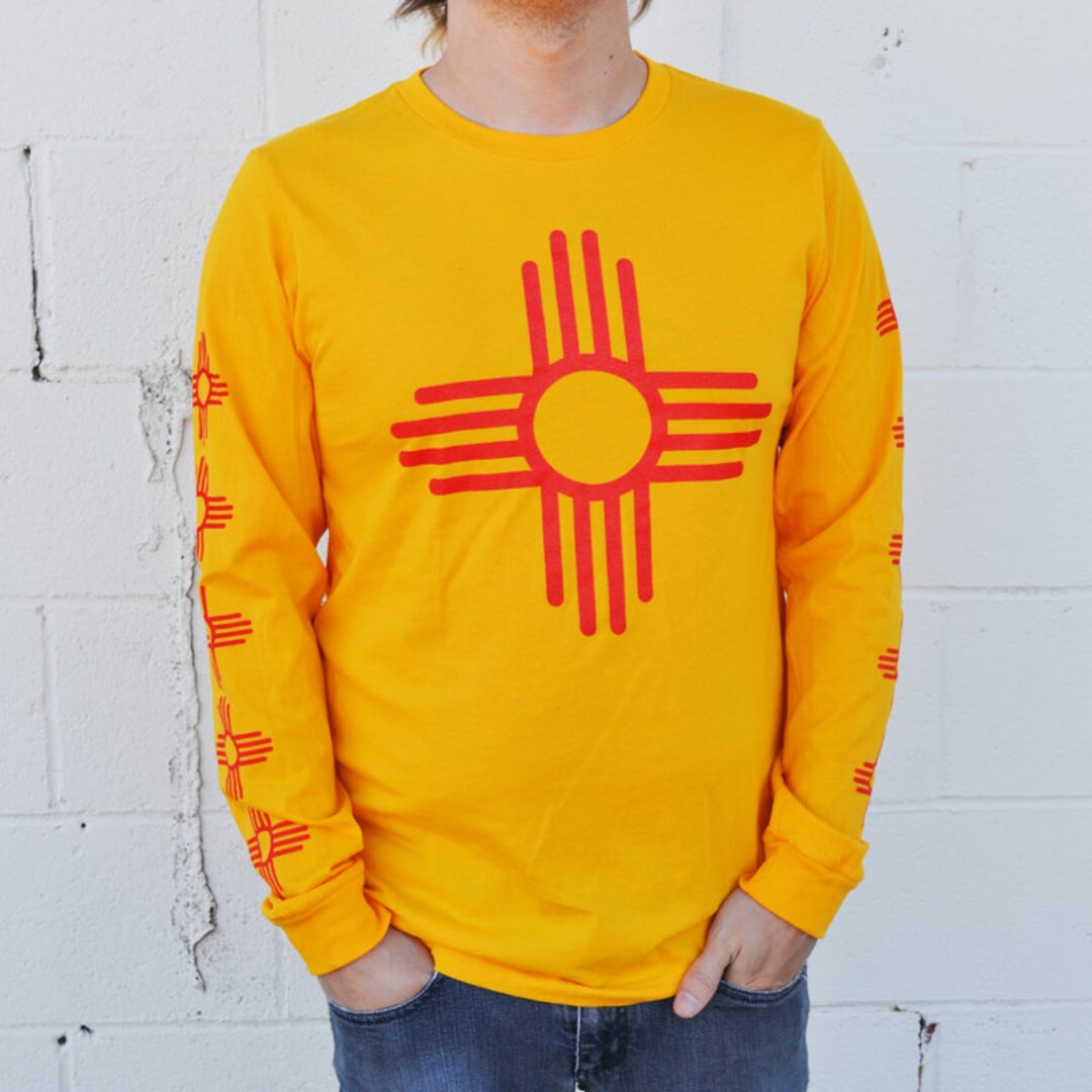Zia – Yellow Unisex Long Sleeve - Etsy