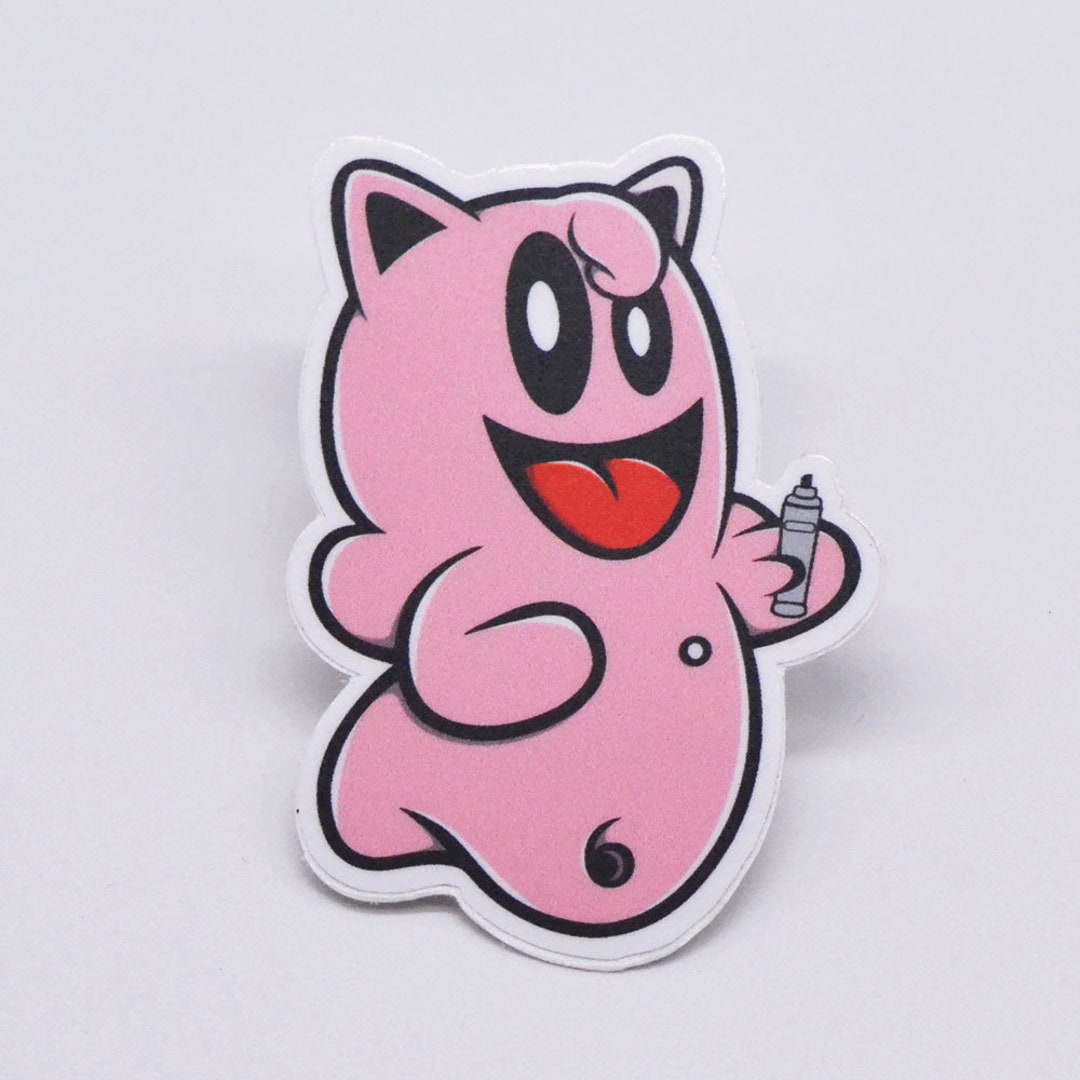 Scary Gary Jigglypuff - Sticker - Etsy