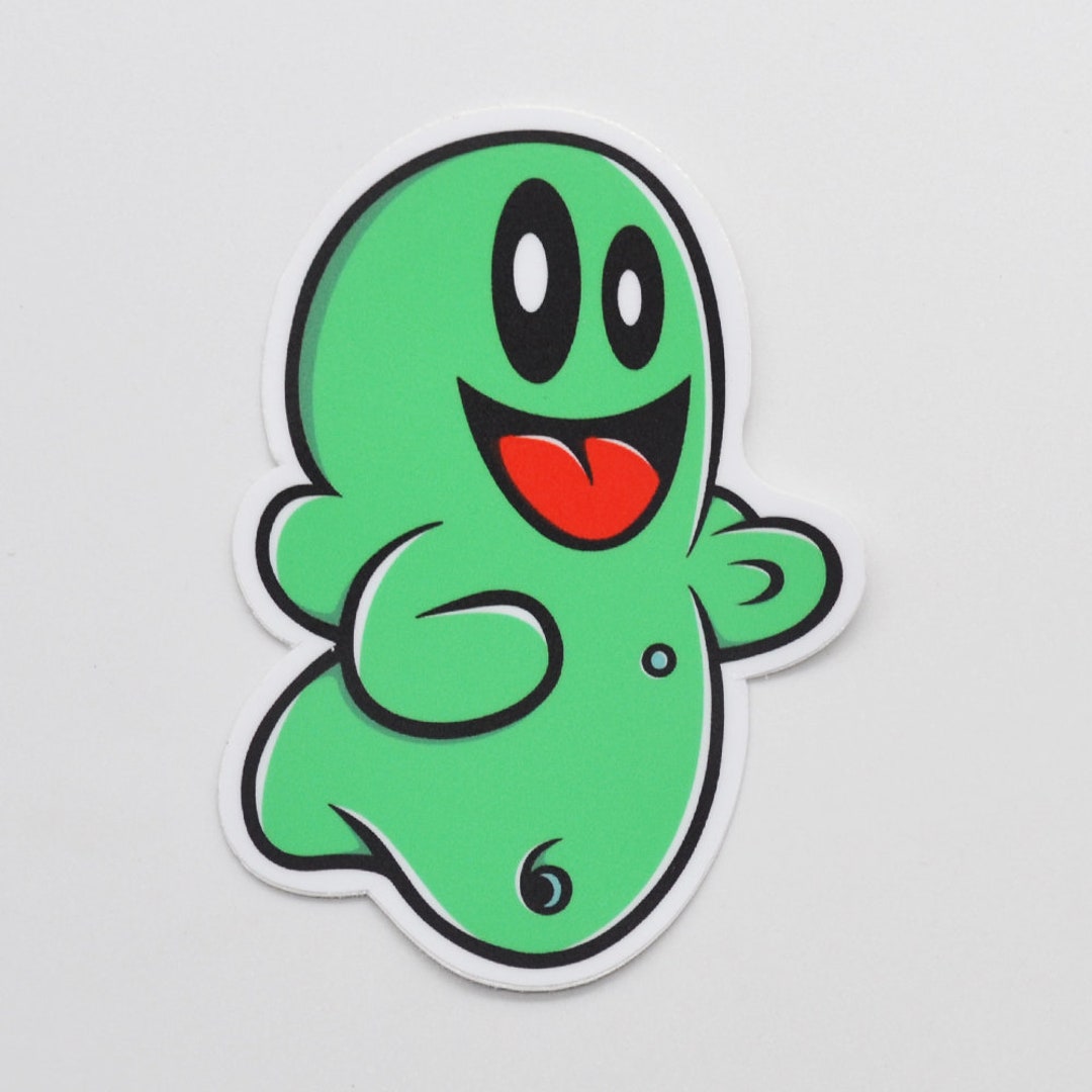 Scary Gary - Sticker - Etsy