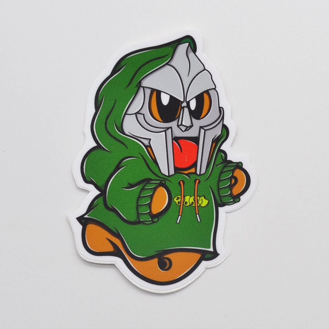 Scary Gary MF Doom - Sticker - Etsy