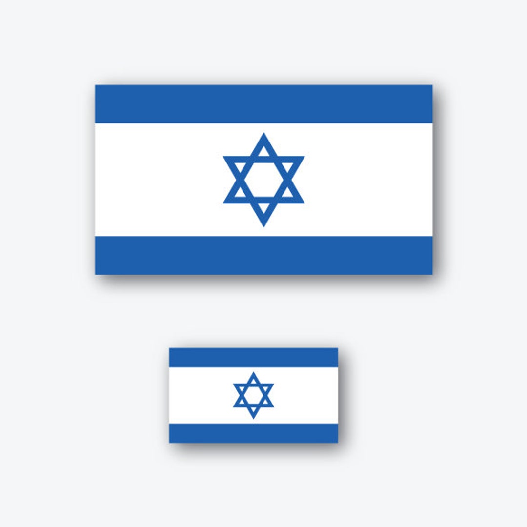 Israel Flag - Sticker - Etsy