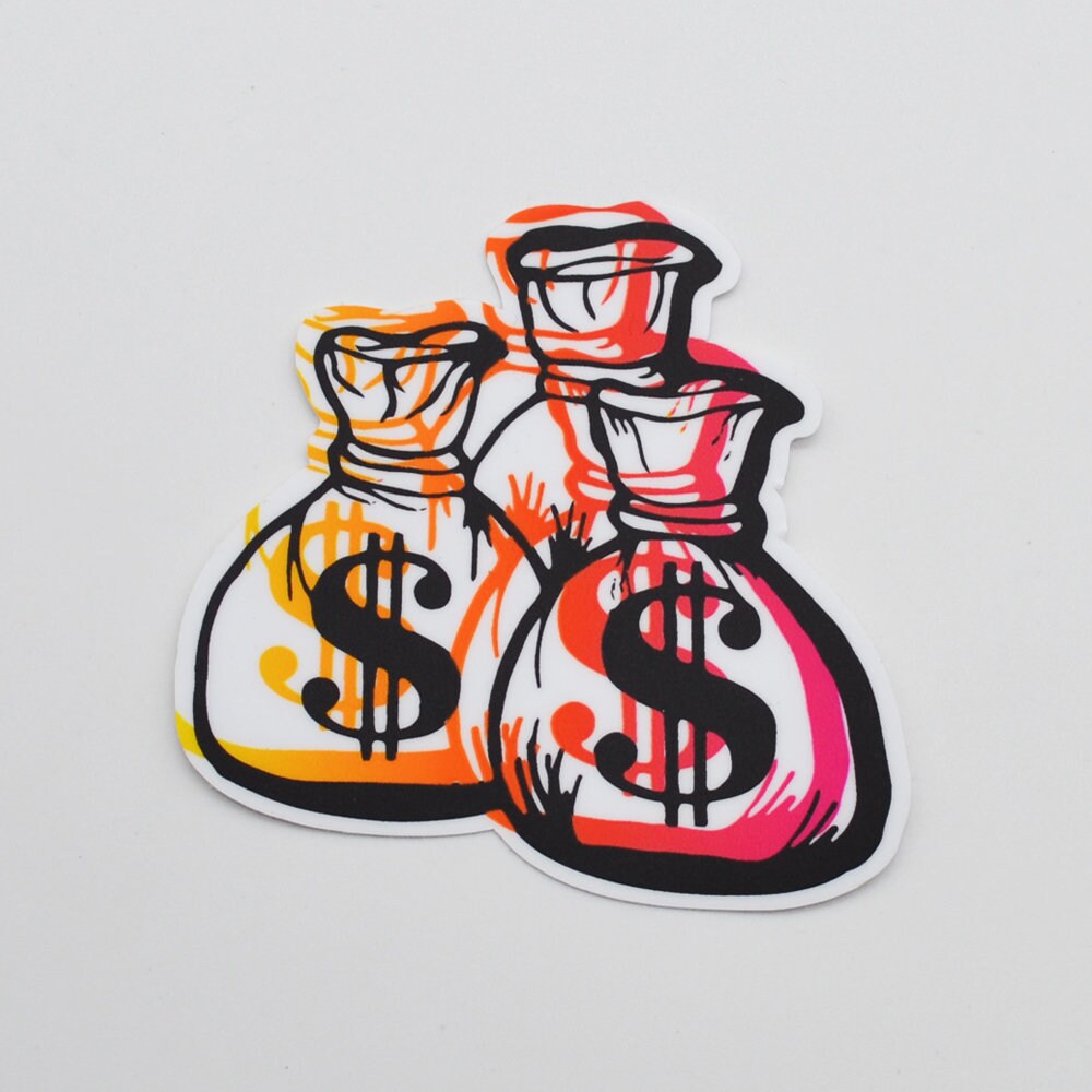 Money Bags Sticker - Etsy