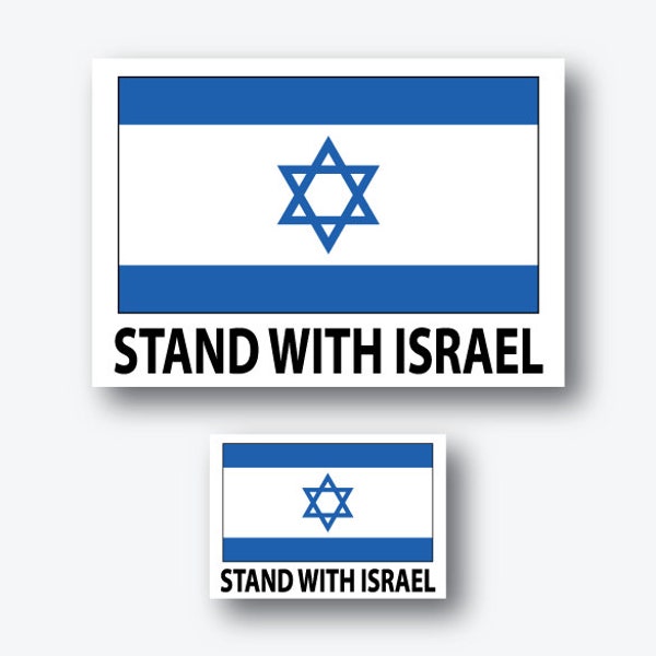 Israel Stickers - Etsy