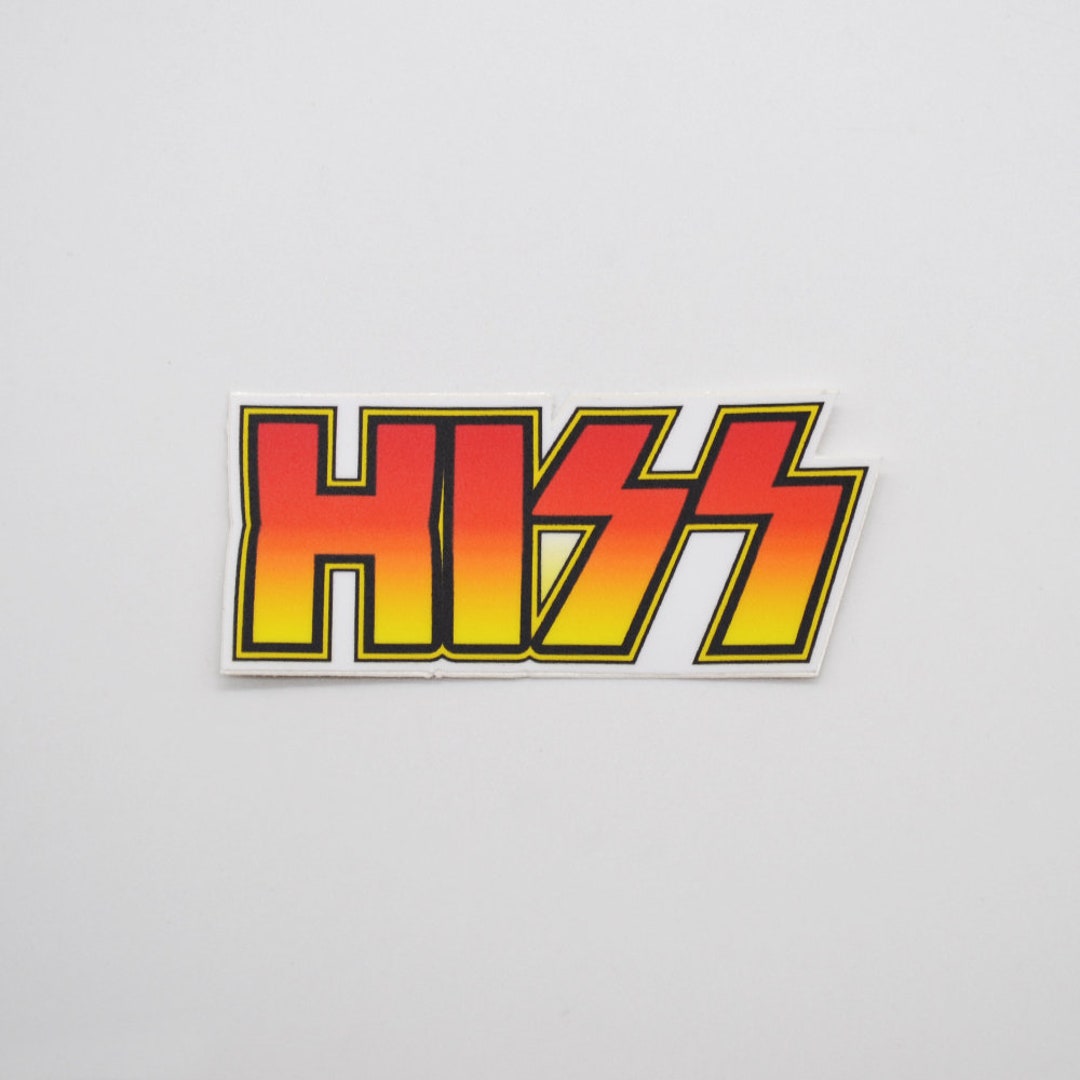 HISS Band Logo - Sticker - Etsy