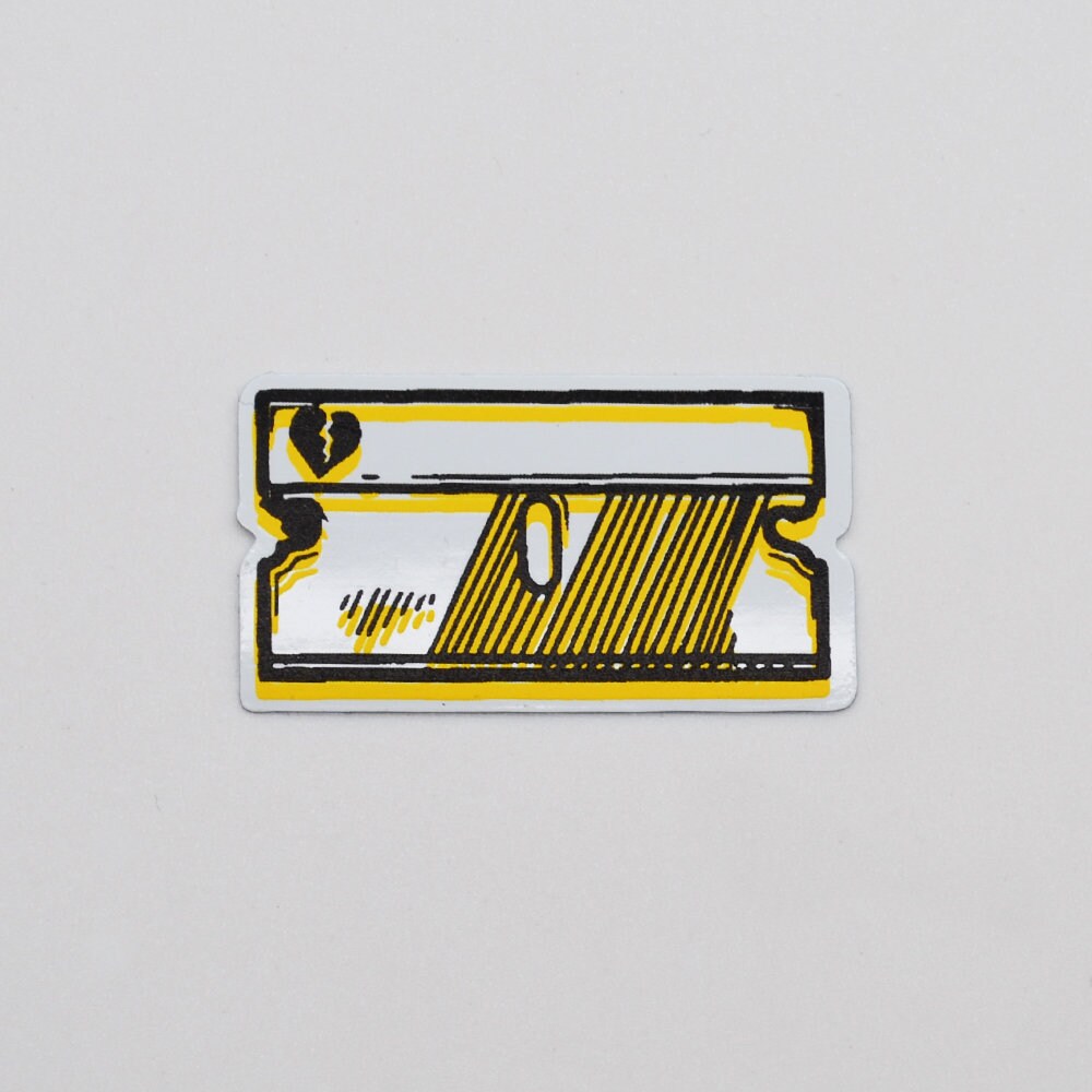 Razor Blade - Sticker - Etsy