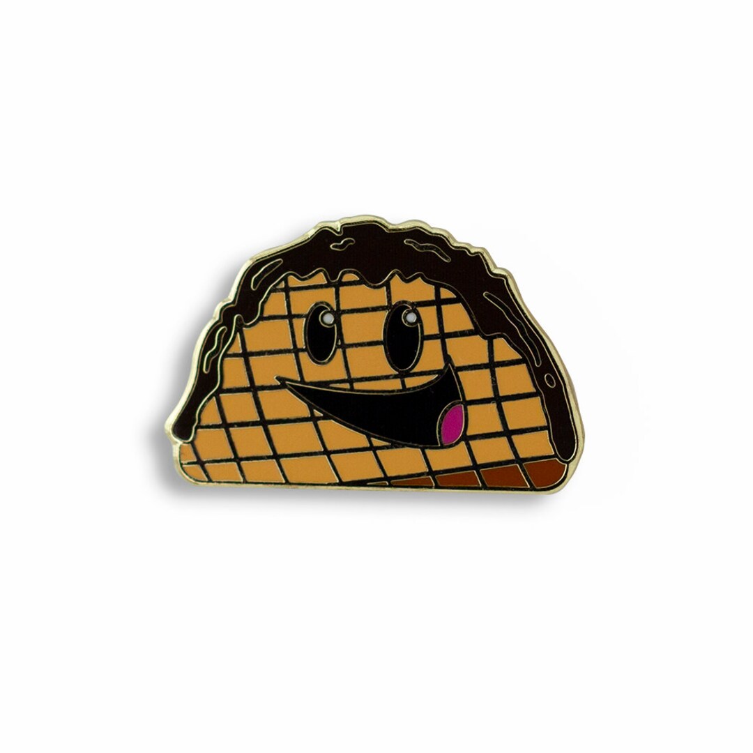 Choco Taco - Enamel Pin - Etsy