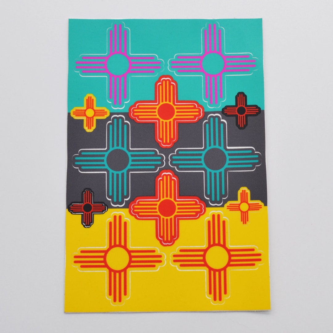 Zia – Sticker Sheet - Etsy