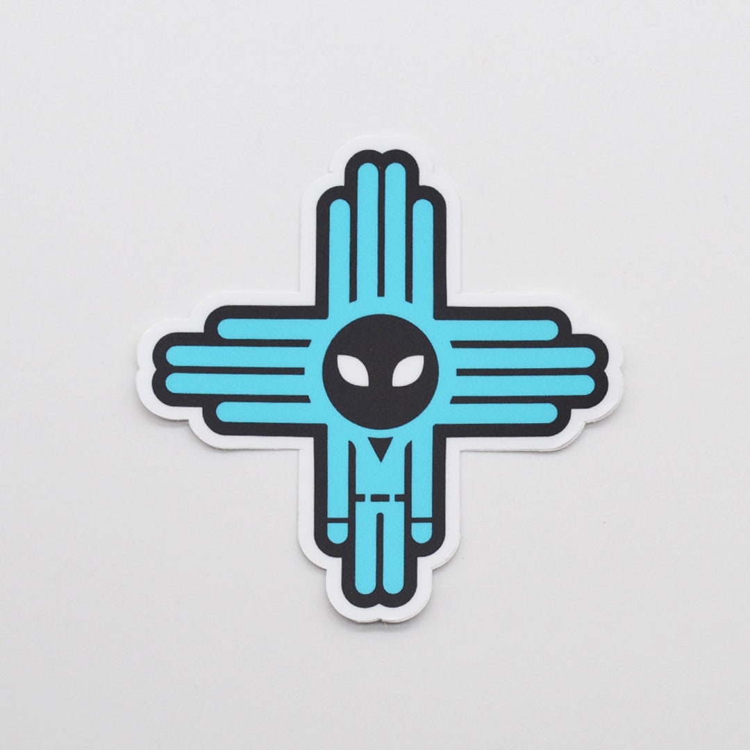 Alien Zia - Embroidered Patch - Etsy