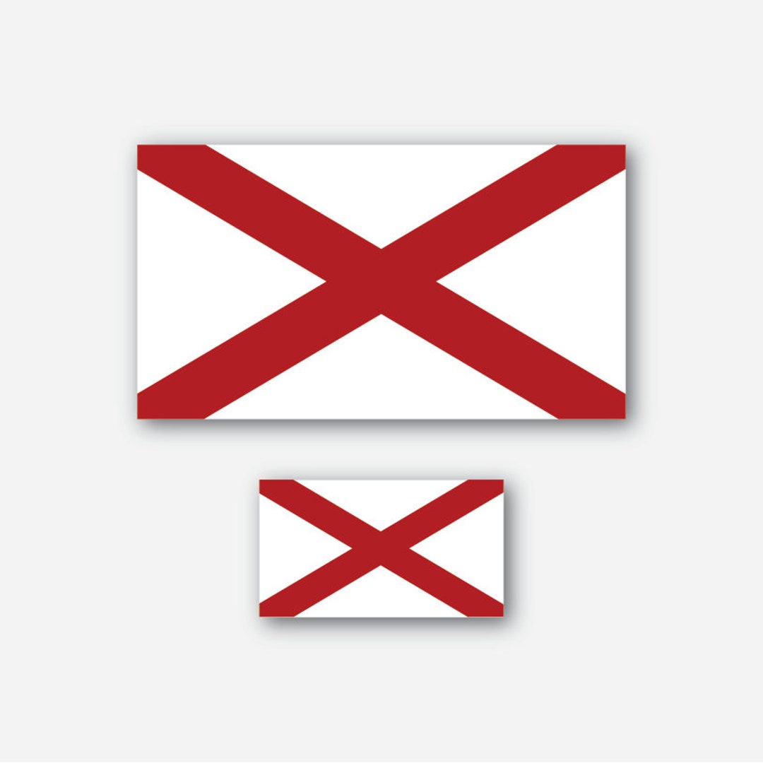 Alabama Flag – Sticker - Etsy