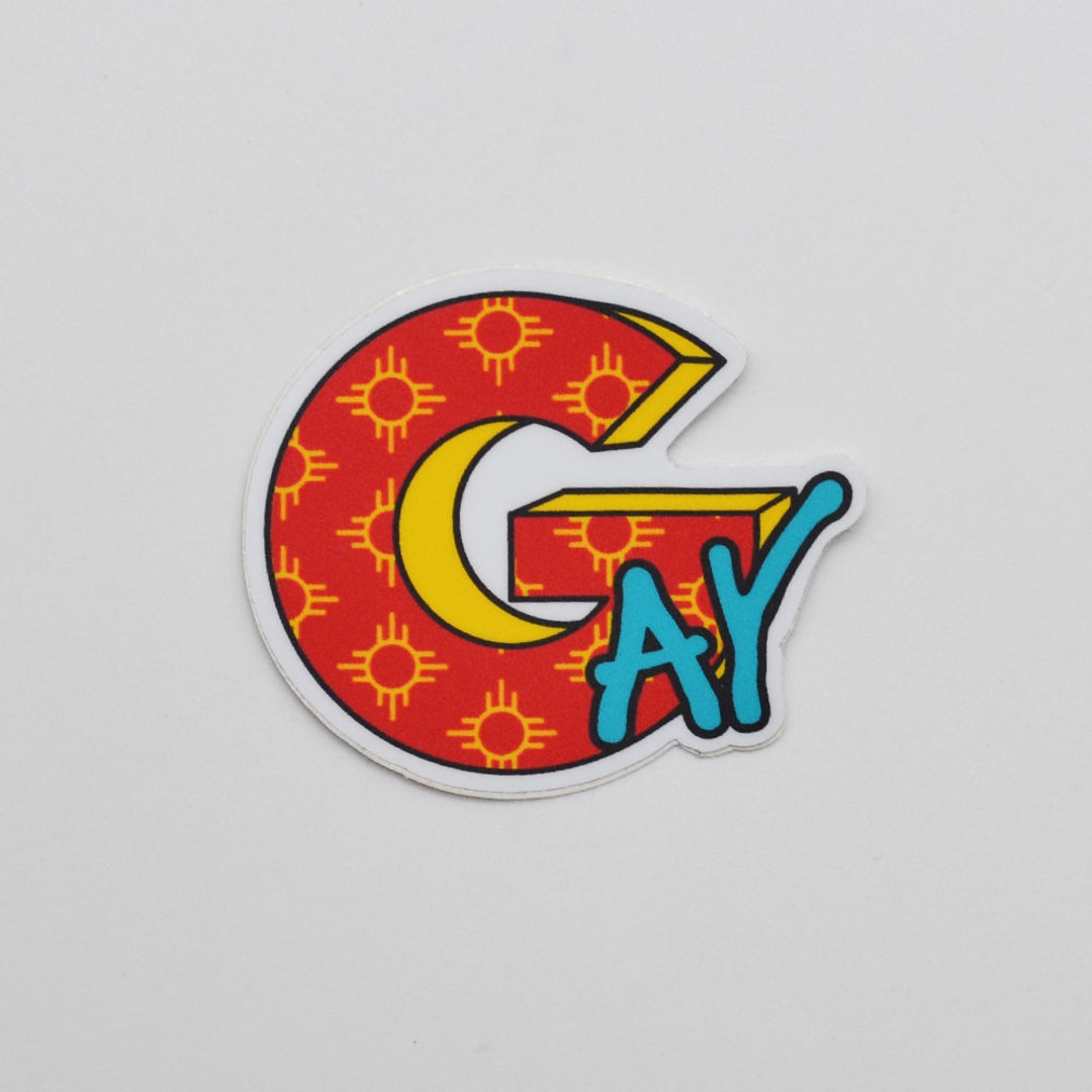 Gay - Sticker - Etsy