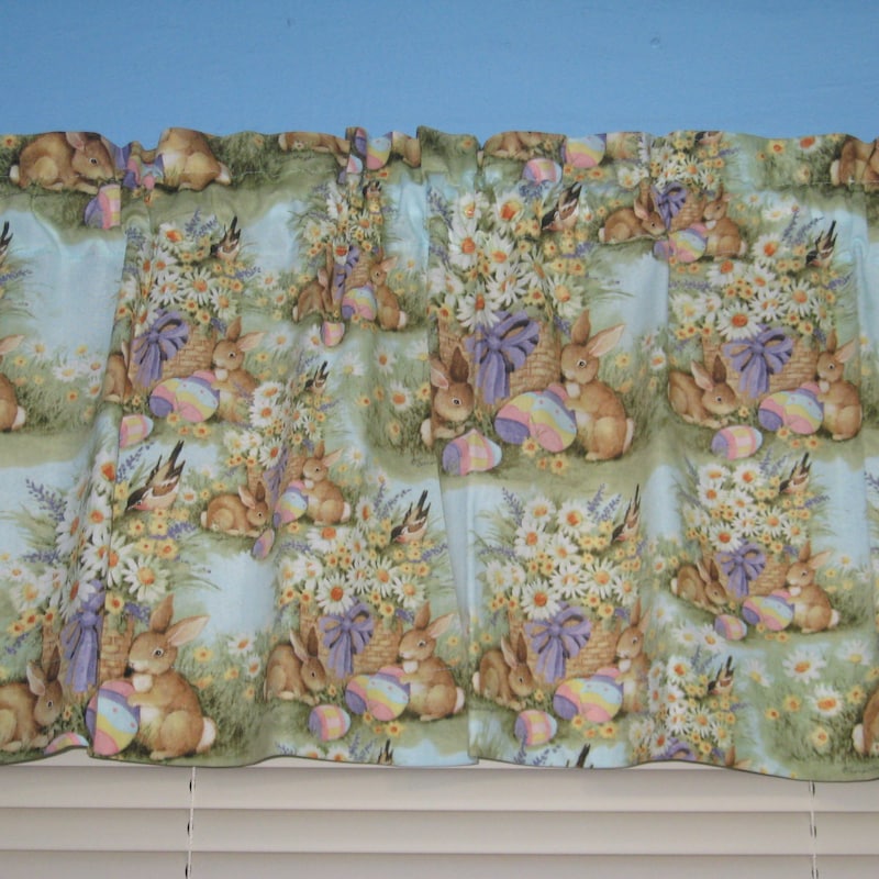 Easter Curtains - Etsy