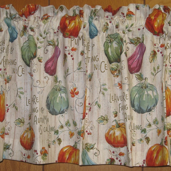 Orange Valance - Etsy