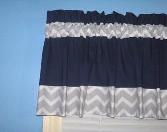 Chevron Valance | Etsy