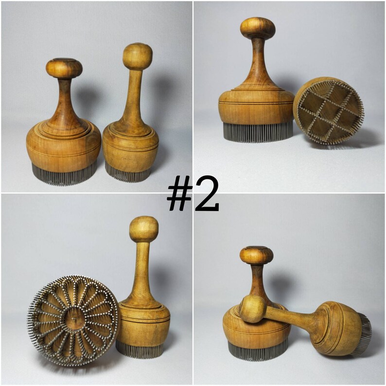 A set of national Uzbek wooden stamps chekich made | Etsy