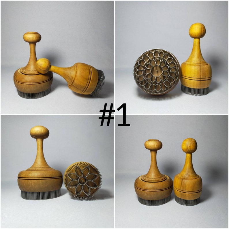 A Set of National Uzbek Wooden Stamps chekich Made - Etsy