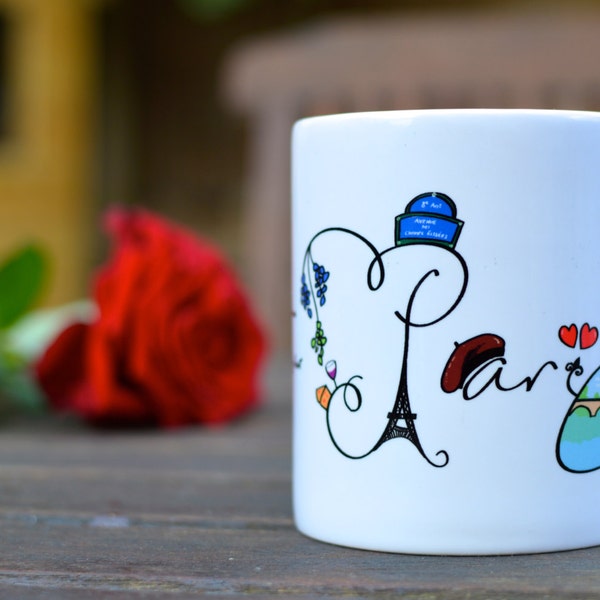 Paris Mug - Etsy