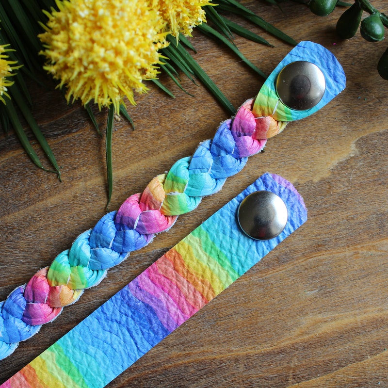 Braided Rainbow - Etsy