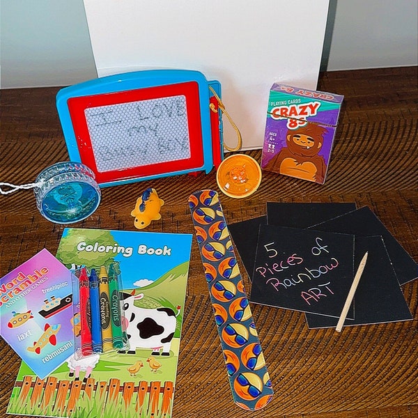 Kids Activity Box - Etsy