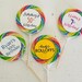 Jumbo Custom Lollipops-logo Custom Party Favor Candy Party - Etsy