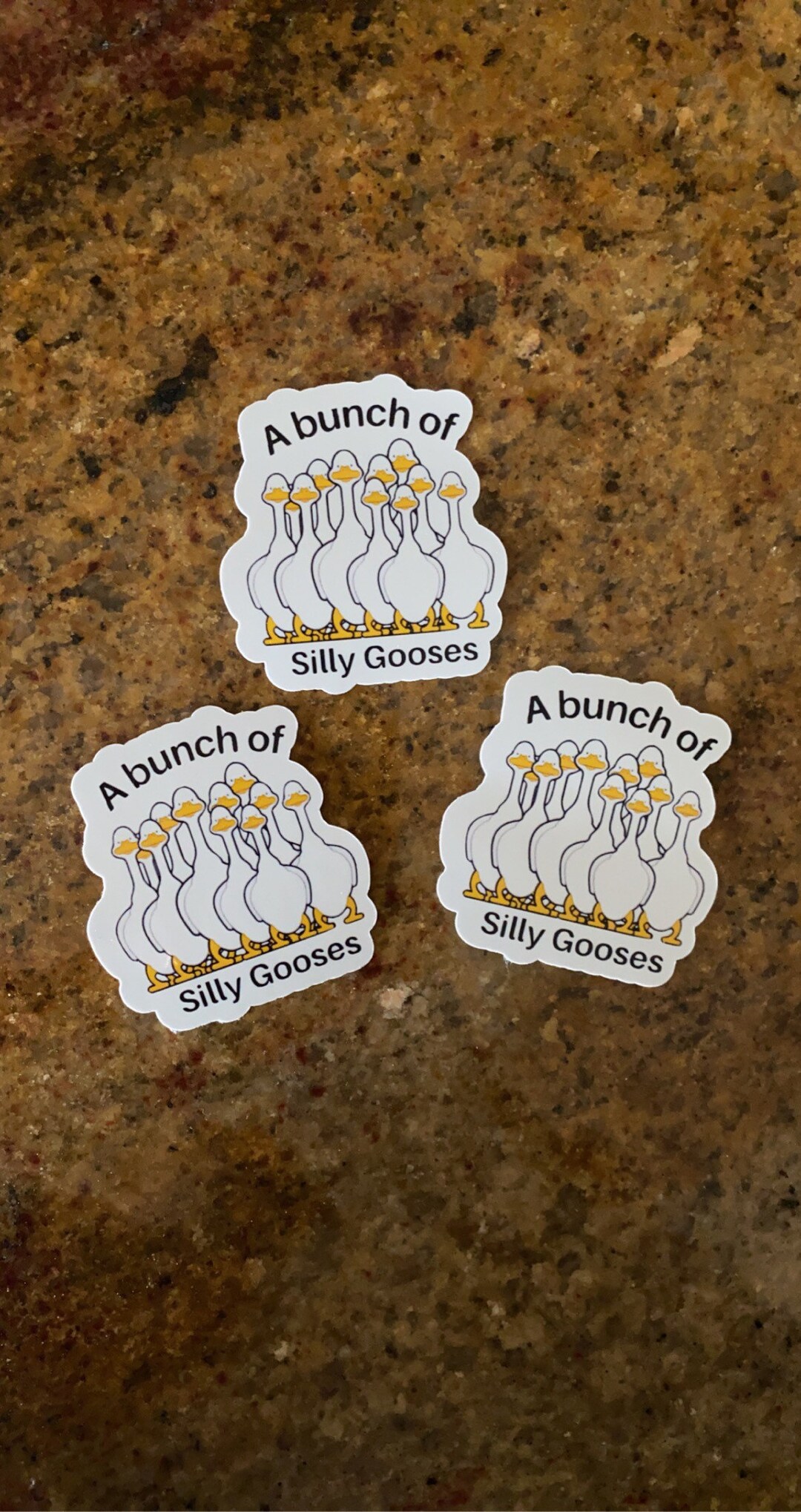 Silly Goose Sticker Set. A Bunch of Silly Gooses Sticker Set. - Etsy